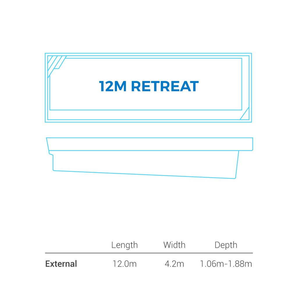 Pool Sizes - Century Pools North Queensland